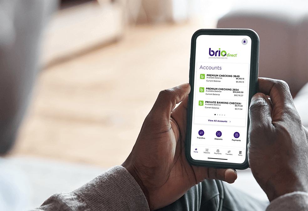 Mobile Banking App - BrioDirect